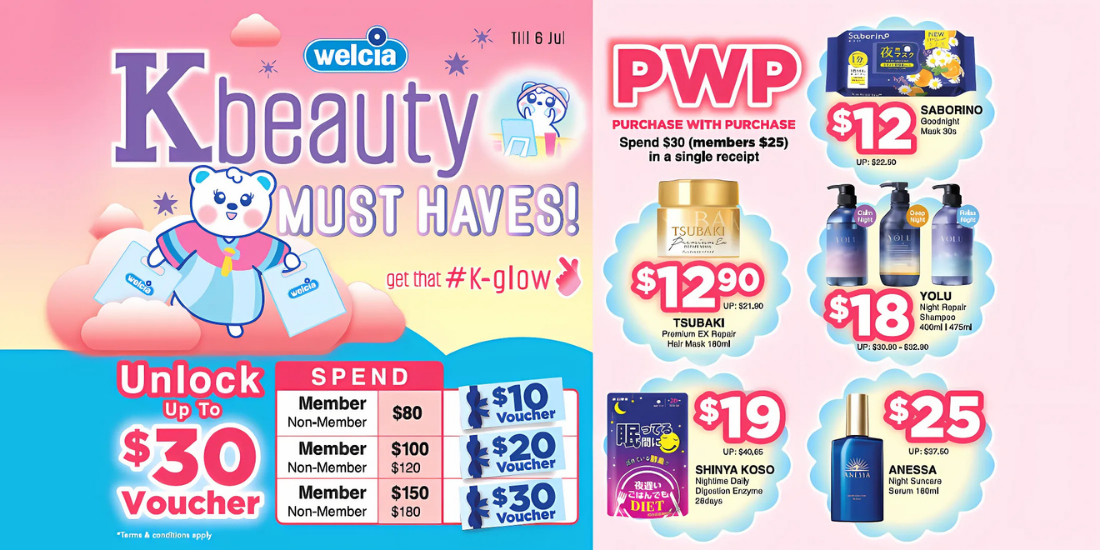 Welcia Singapore | Your Trusted Health & Beauty Retailer